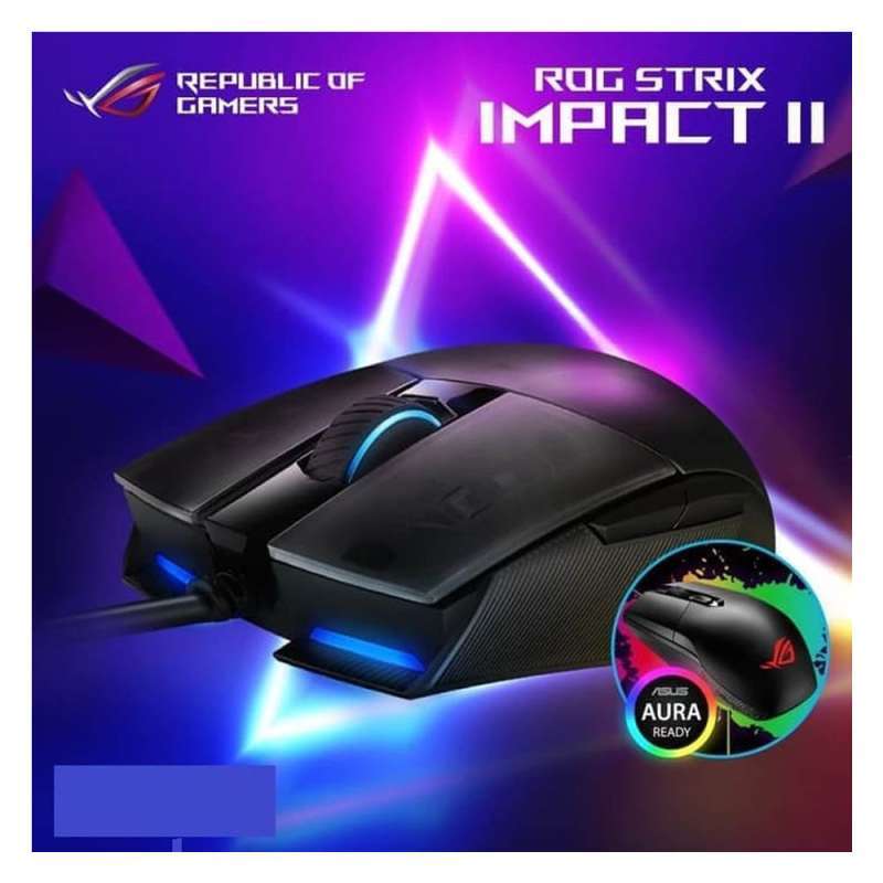 Jual Mouse Asus ROG Gaming Strix Impact II Cable Kabel Laptop PC ...