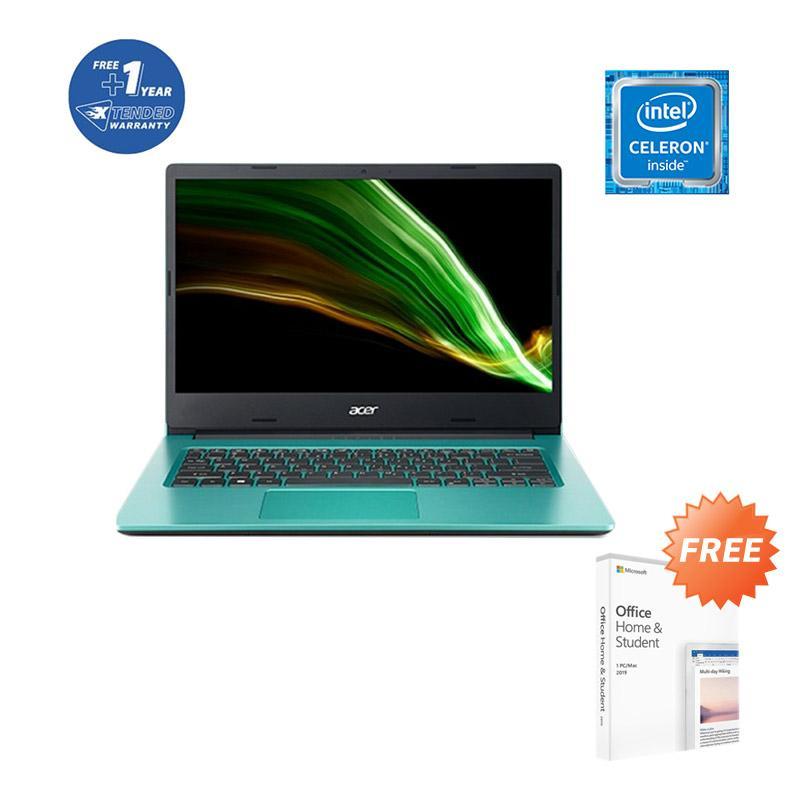 Jual ACER Aspire 3 A314-35-C2T9 Laptop - Blue [14/Celeron N5100/4G/256G ...