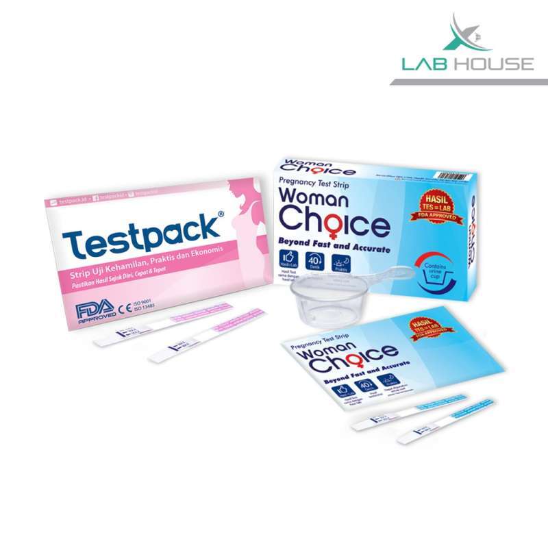 Promo Testpack strip + Woman Choice strip with Urine Glass Diskon 8% di ...