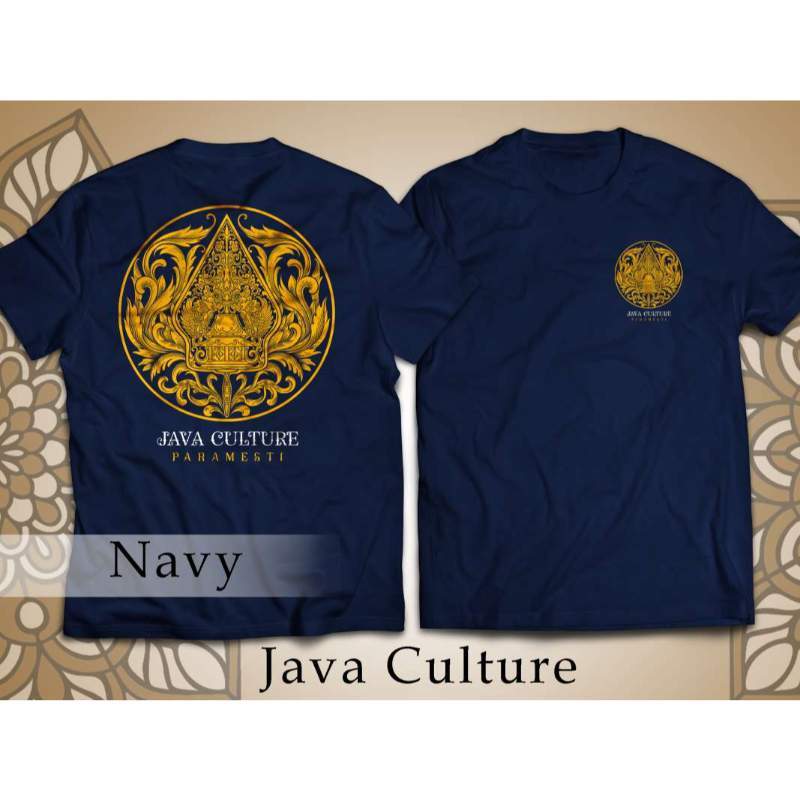Jual Kaos Wayang Jawa Java Culture - M Biru Navy Di Seller Ilham Casual ...