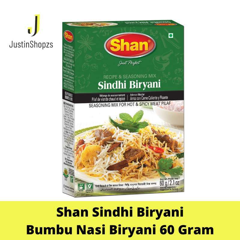 Jual Shan Sindhi Biryani Bumbu Nasi Briyani Shan Sindhi Original 60 ... Jual Shan Sindhi Biryani Bumbu Nasi Briyani Shan Sindhi Original 60 ...