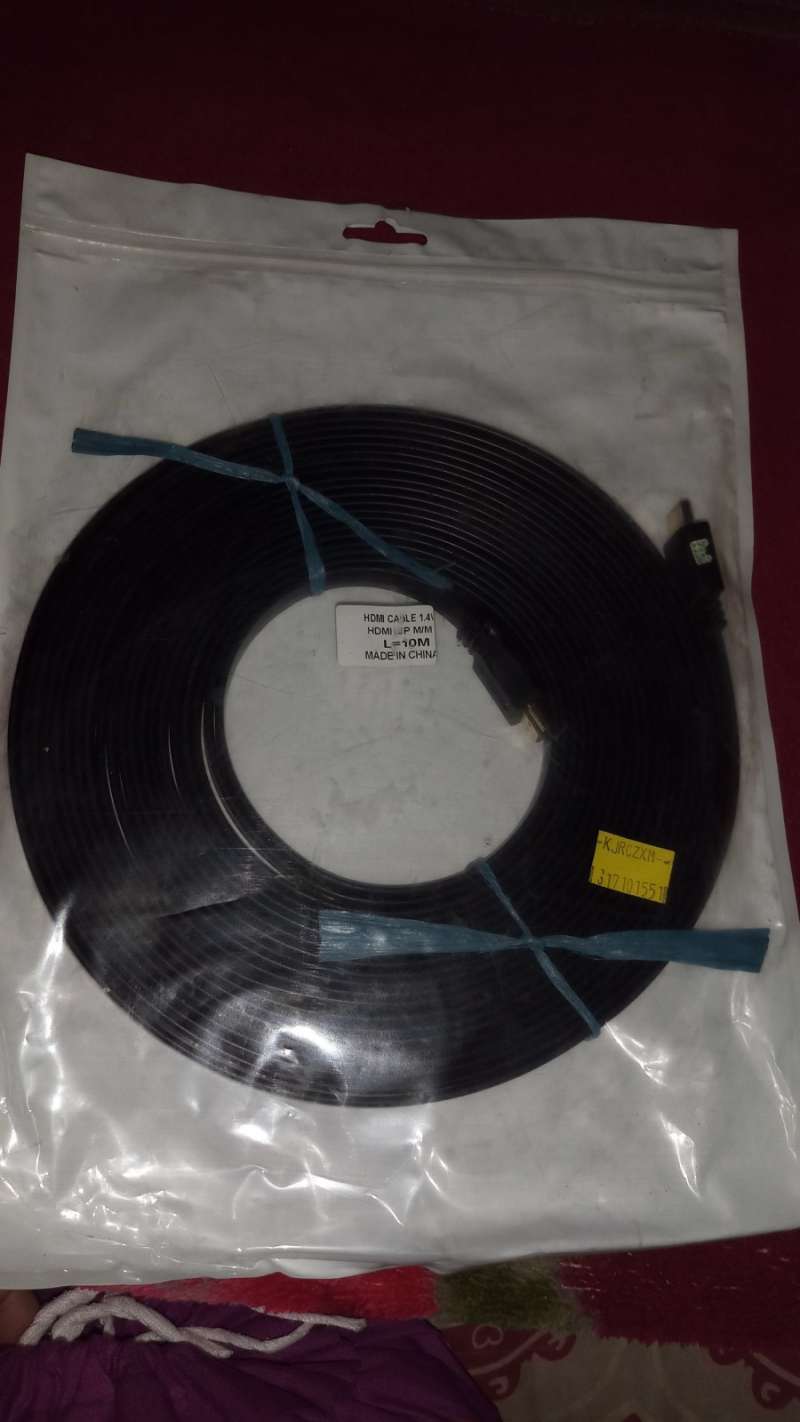 Jual kabel HDMI pipih 10 meter di Seller Toko Erik - Kahuripan, Kota ...