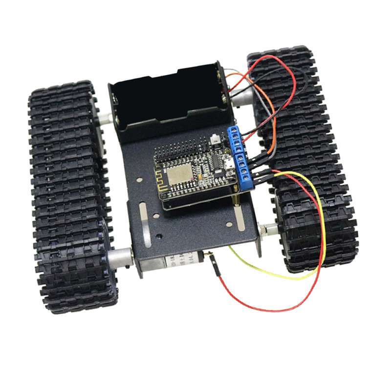 Jual Wifi Nodemcu Control l Smart Tank Chassis Car Kit with Dual DC ...