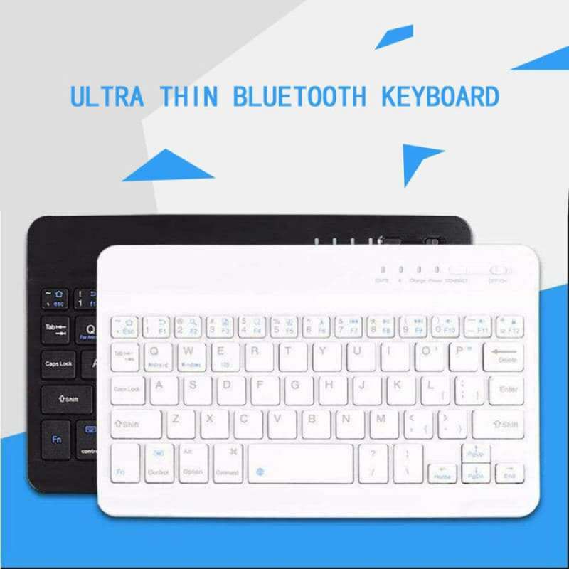 Promo WIRELESS KEYBOARD BLUETOOTH 3.0 SLIM THIN DESIGN FOR IOS ANDROID ...