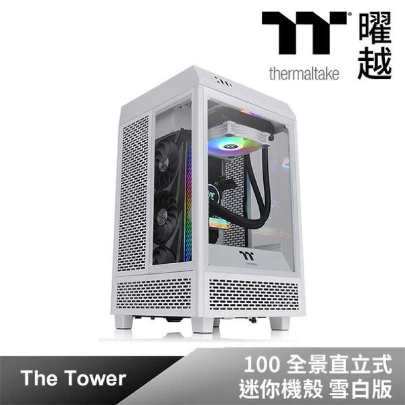 Jual (thermaltake)See Through The Tower 100 Panoramic Upright Mini ...