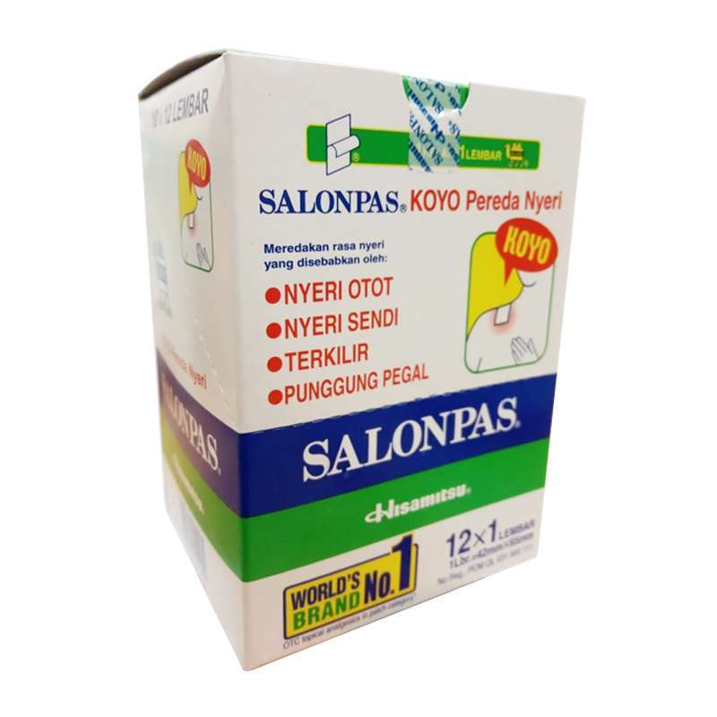Jual Salonpas 12s (Box isi 10 sachet) di Seller gogobli - Gelora, Kota ...