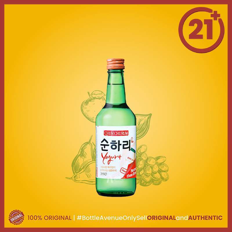 Promo Chum Churum Soju Korea Rasa Yogurt 360 ml Diskon 29% di Seller ...
