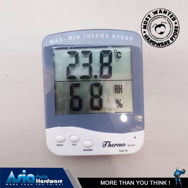 Jual Indoor Max-min Thermometer With Hygrometer Ta218 D Di Seller ...