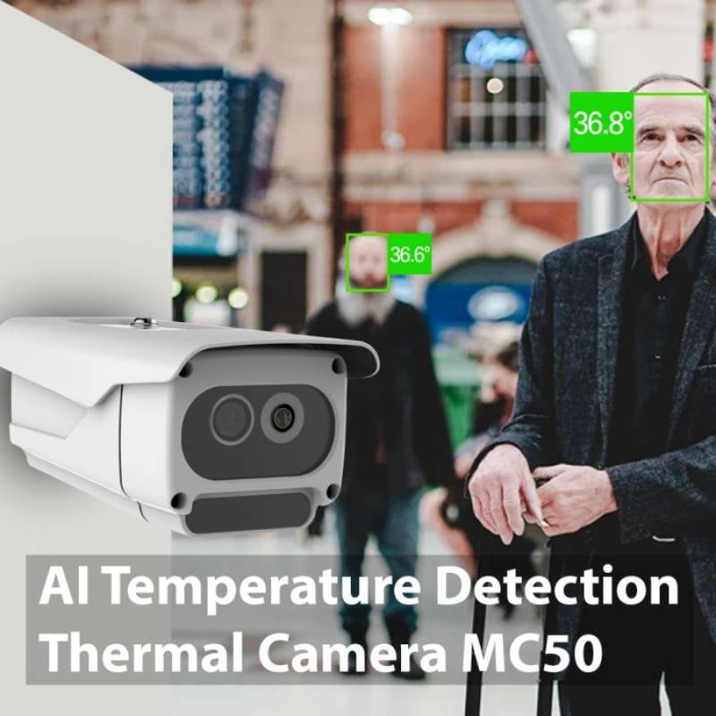 Jual AI Thermal Imager Camera MC50 Kamera Face Detection Thermometer ...