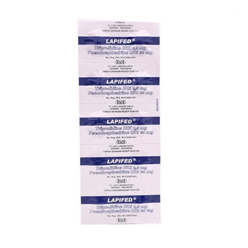 Jual Lapi Lapifed Obat Kesehatan [10 Tablet] di Seller rave - Menteng ...