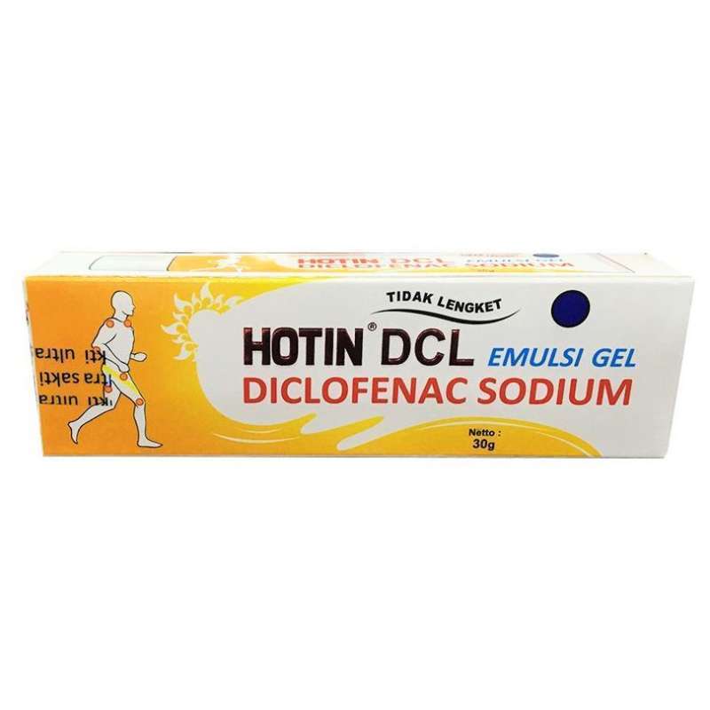 Jual HOTIN HOT IN DCL DICLOFENAC CREAM EMULGEL 30 GRAM ANTI RADANG ANTI ...