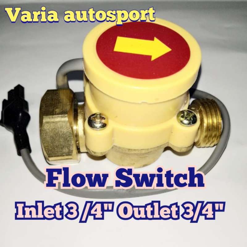 Jual Flow Switch Pompa Air Booster Otomatis Aero 3/4-3/4 Brass Switch ...