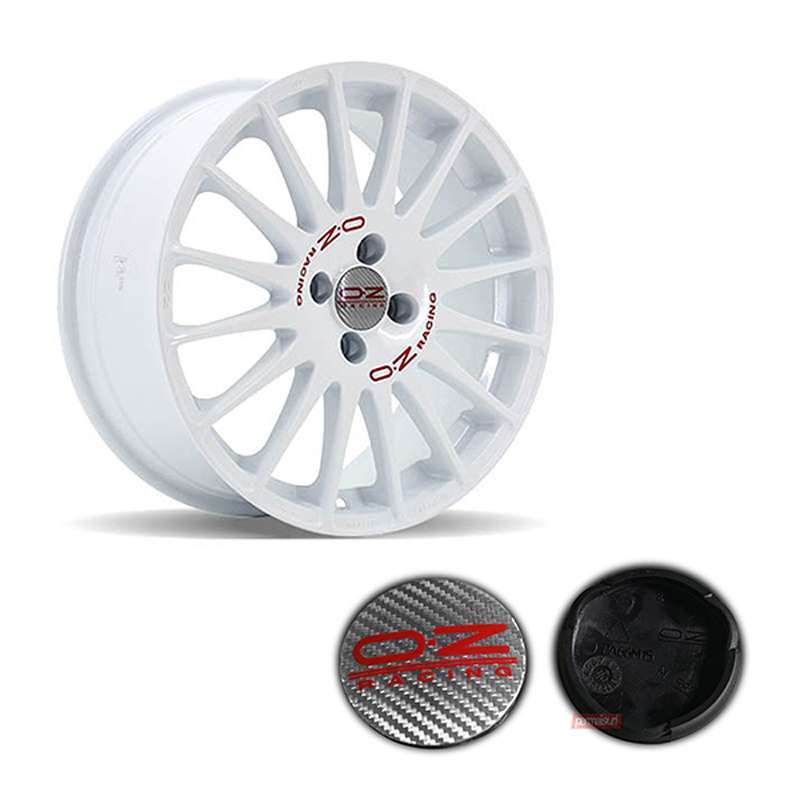 Jual OZ Racing Cap OZ Superturismo WRC/OZ Ultraleggera Silver Carbon di ...