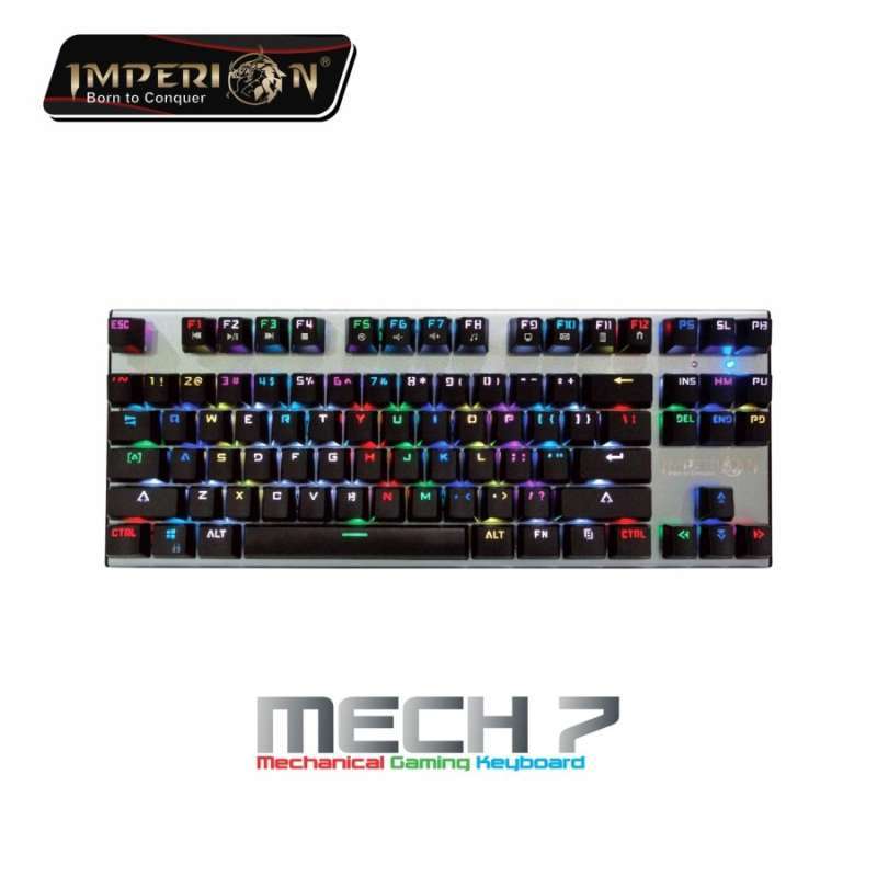 Jual Imperion Mech 7 Mechanical Kailh Switch Gaming Keyboard [Original ...
