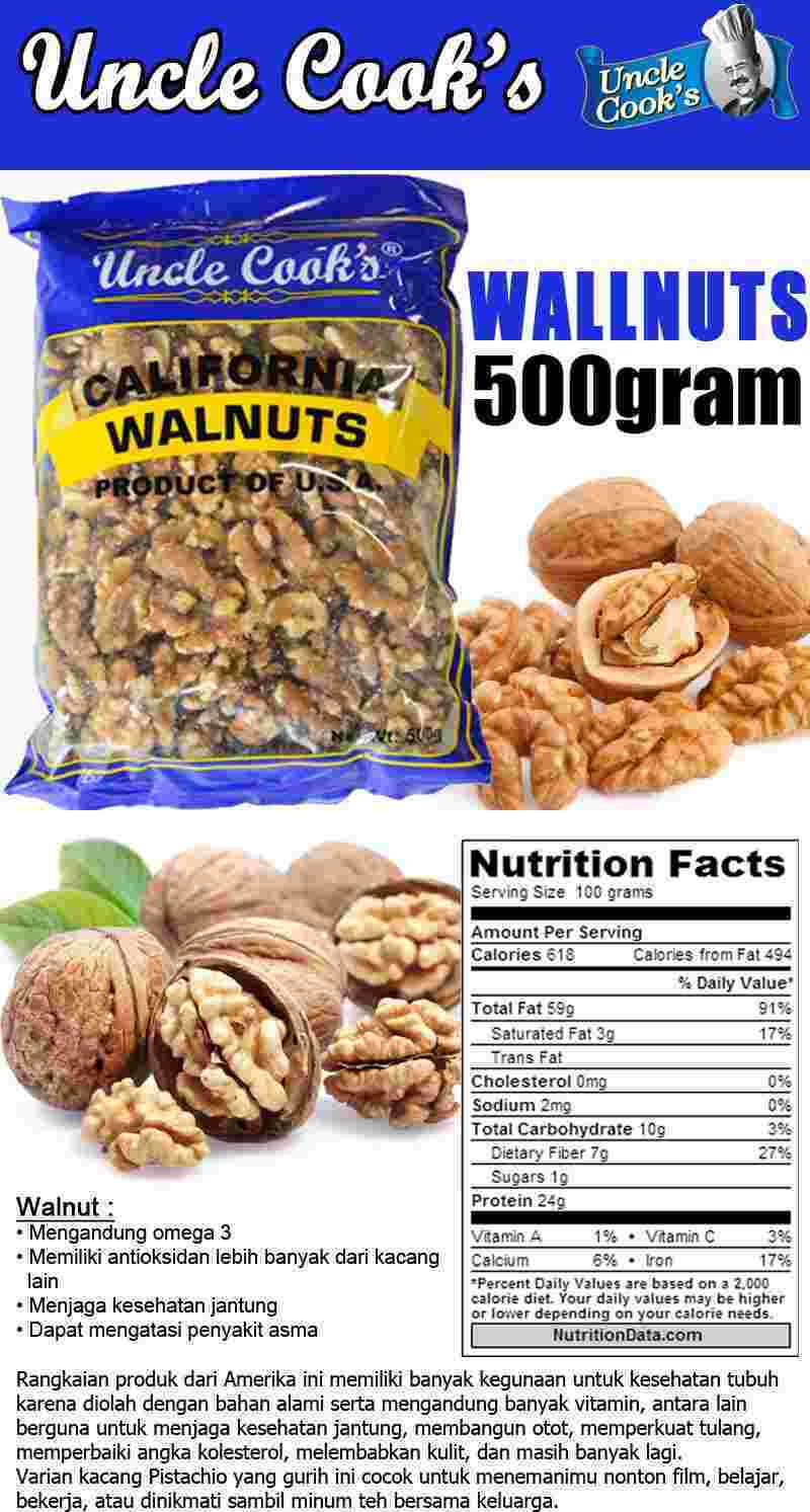 Jual Uncle Cooks Walnuts di Seller Uncle Rams Groceries - Kota Jakarta ...