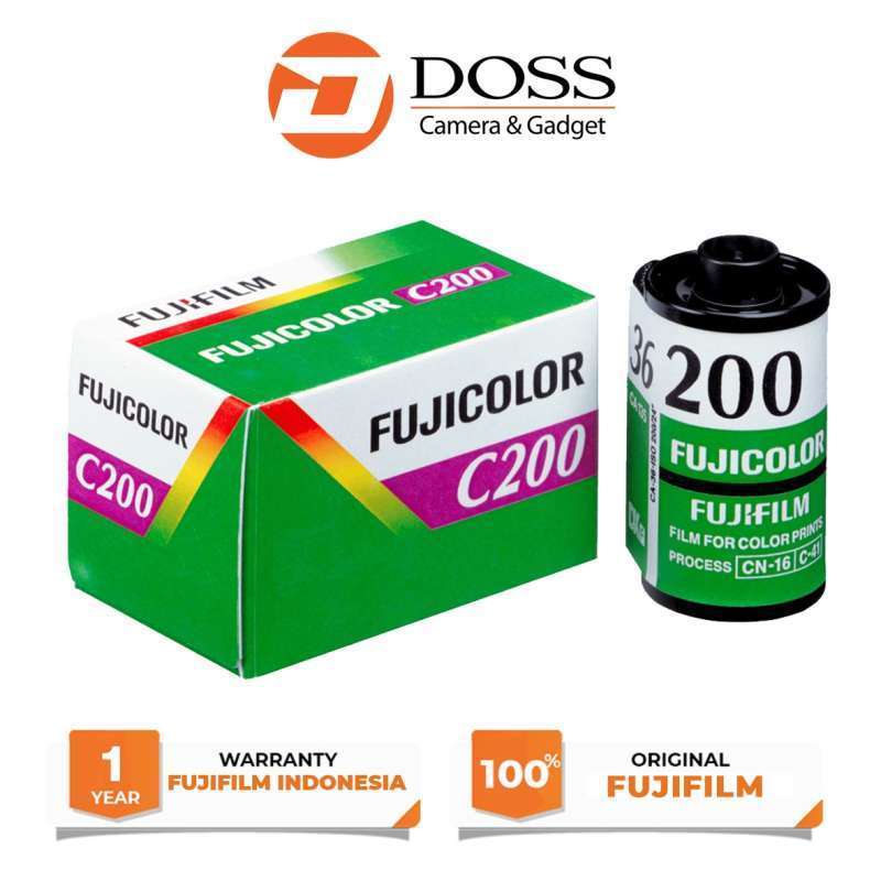 Jual Fujifilm C200 Color Negative Film 35mm Roll Film di Seller DOSS ...