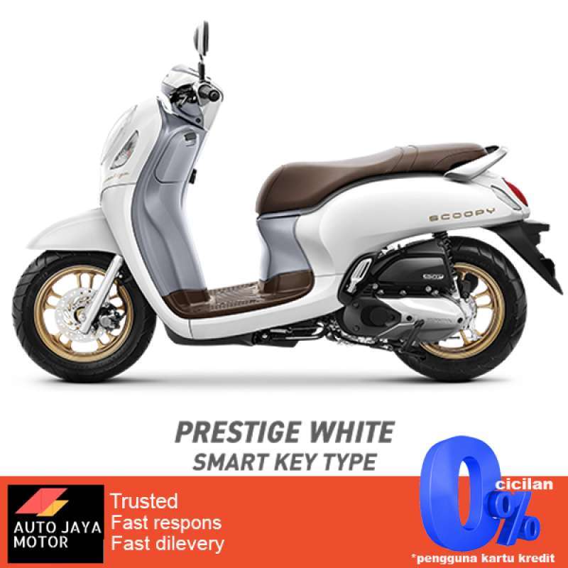 Jual Honda New Scoopy Smartkey Prestige & Stylish 2021 Sepeda Motor Di ...