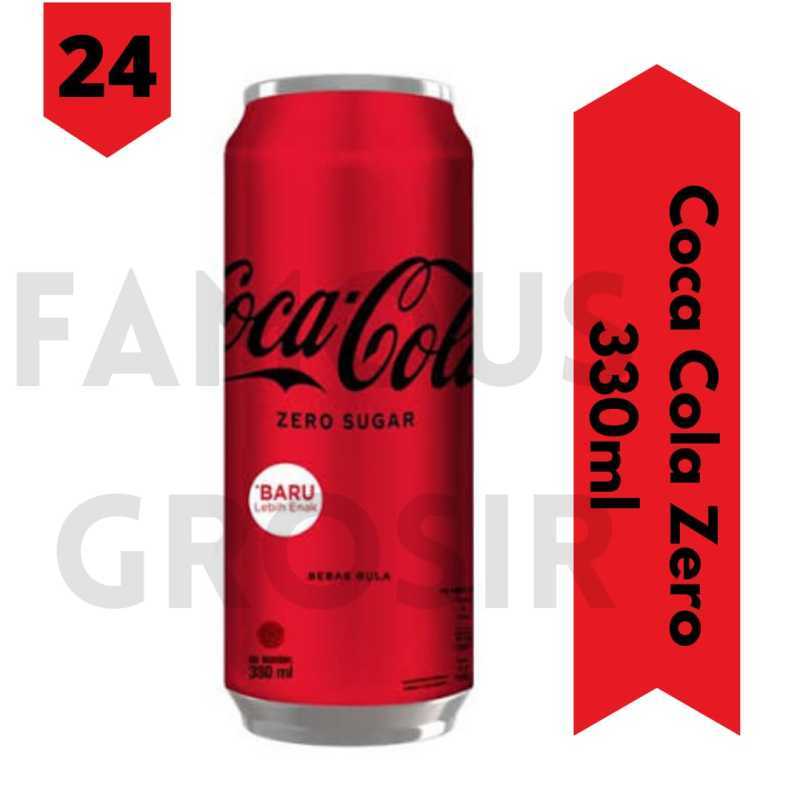 Jual Coca Cola Zero Kaleng 330ml Isi 24pcs Di Seller Famous Grosir ...