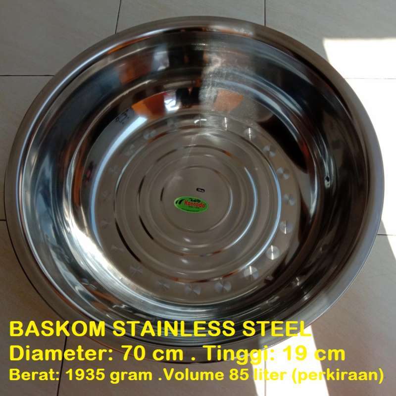 Jual BASKOM STAINLESS STEEL Diameter 70 cm di Seller Bmg - Mangunreja ...