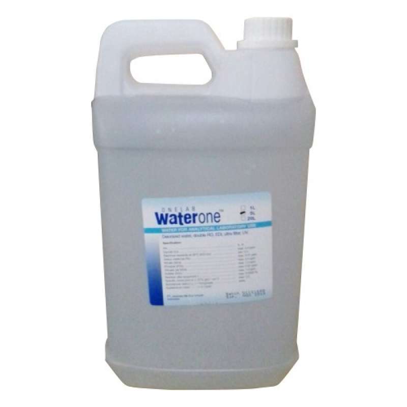 Promo [ cod] Onemed Water One 5 Liter Waterone Aquades Aquabidest Aquademin 5l Diskon 35% Di ...