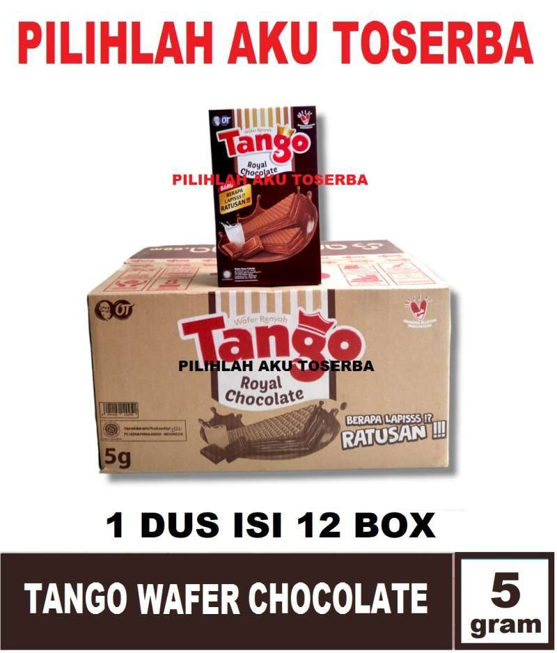 Promo Tango Wafer Chocolate Isi 20 Pcs @ 7 Gr - (harga 1 Karton Isi 12 ...