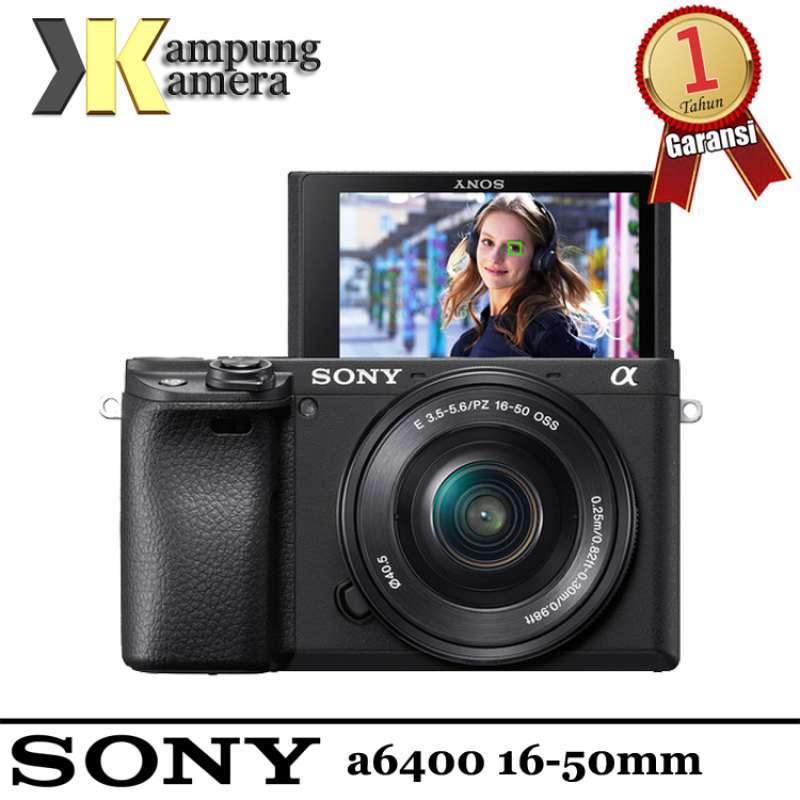 Jual Sony Alpha A6400 16-50mm Mirrorless Digital Camera Garansi Resmi Sony Indonesia Di Seller ...