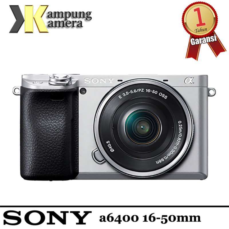 Promo Sony Alpha a6400 16-50mm Mirrorless Digital Camera Garansi Resmi Sony Indonesia Diskon 10% ...
