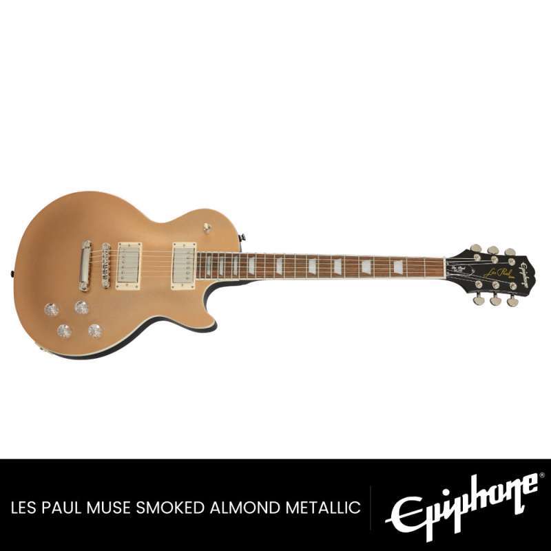 Jual Epiphone Les Paul Muse - Smoked Almond Metallic Electric Guitar di ...