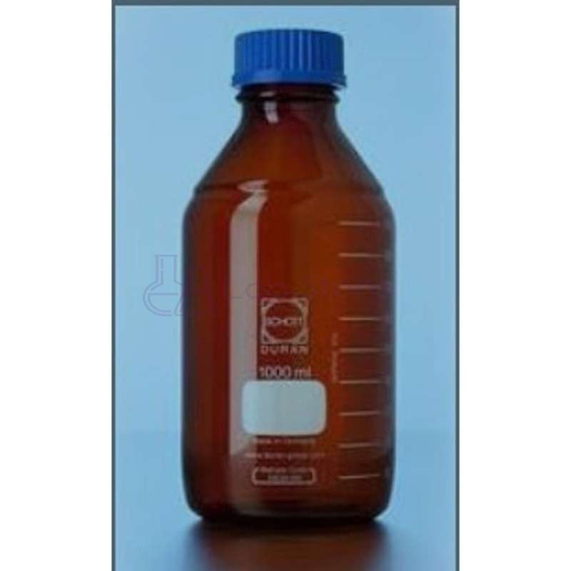 Jual Laboratory Bottle 1000 Ml Amber - Botol Lab - Botol Kaca | Duran ...