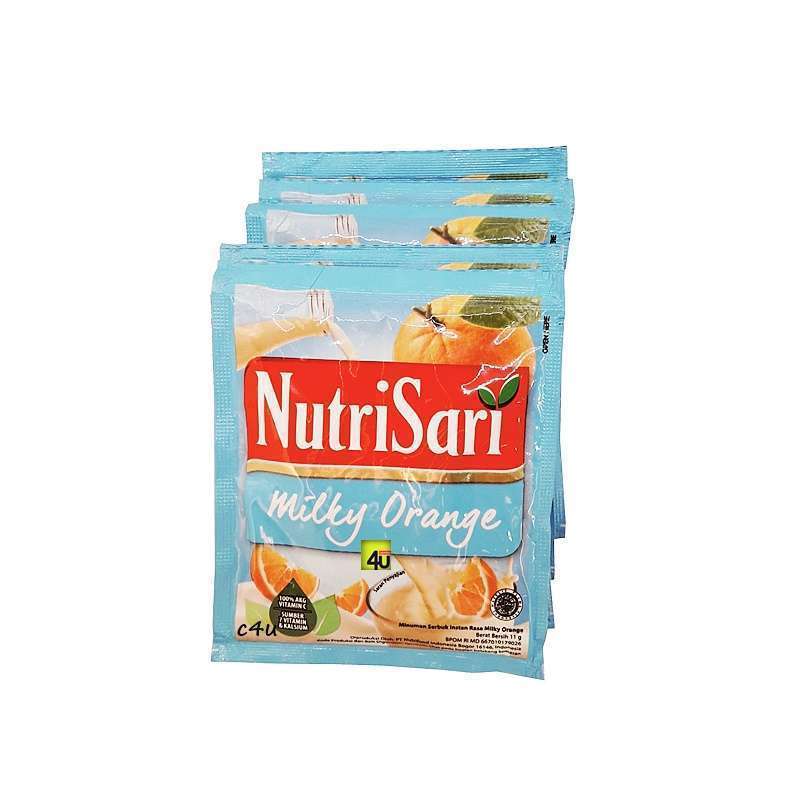 Jual Nutrisari Rasa Milky Orange Minuman Bubuk [10 Sachet] di Seller ...