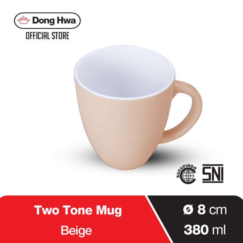 Jual DongHwa Mug Keramik 380ml Two Tone Warna Pastel - 5 Warna di Seller DONGHWA Official Store ...