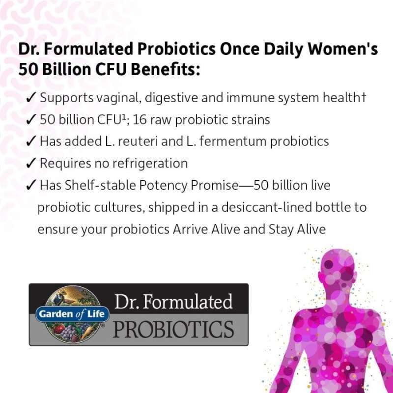 Jual Garden Of Life Dr. Formulated Probiotics For Women (30 Caps) Di ...