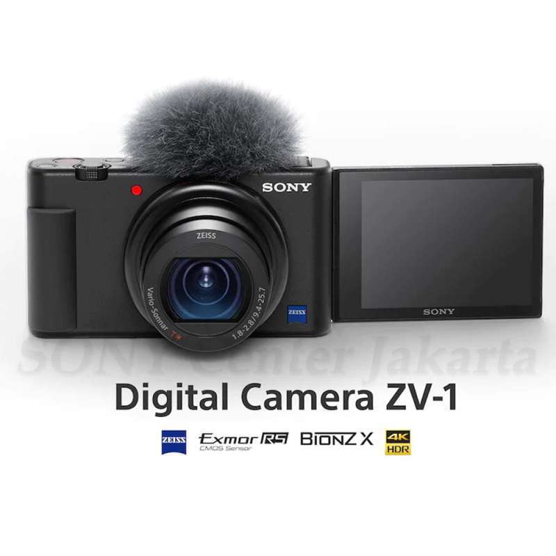 Promo SONY ZV-1 / Sony ZV1 / Kamera Digital Sony ZV-1 warna Hitam ...