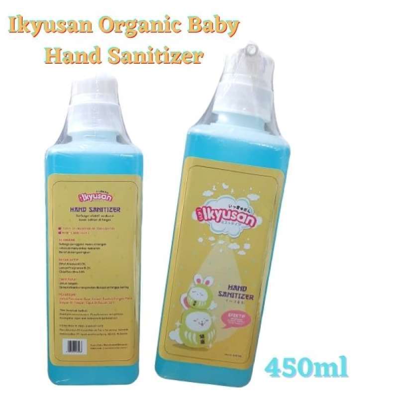 Jual Ikyusan Organic Baby Hand Sanitizer 450ml Di Seller Debaypasmo ...