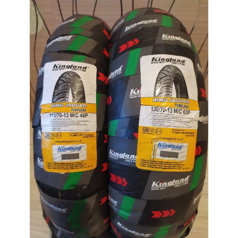 Jual Ban Motor Luar Yamaha NMAX Ukuran 110/70-13 KINGLAND Ban Otopart ...