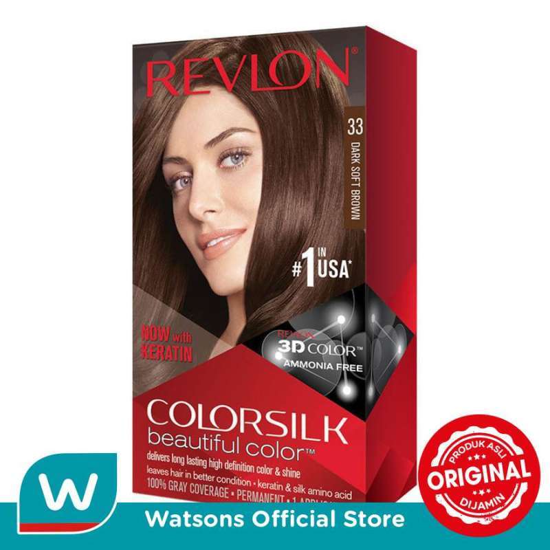 Jual Revlon Hair Color Soft Brown 33 di Seller WATSONS Official Store ...