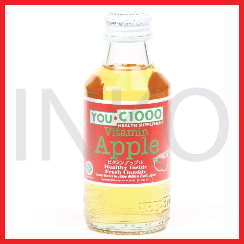 Jual YOU C1000 VITAMIN C RASA APEL 1000MG 140ML di Seller inko - Curug ...