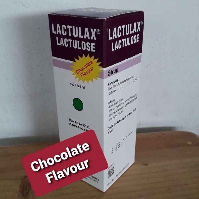 Promo Lactulax Lactulose Chocolate Flavour 200 ml Diskon 10% di Seller ...