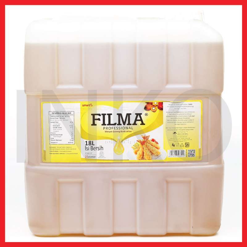 Jual FILMA MINYAK GORENG SAWIT PROFFESIONAL JERIGEN 18L di Seller inko ...
