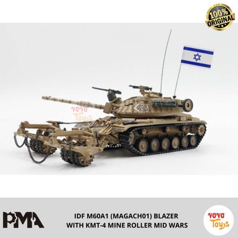Promo Miniatur Tank IDF M60A1 MAGACH01 BLAZER KMT4 MID EAST WARS by PMA ...