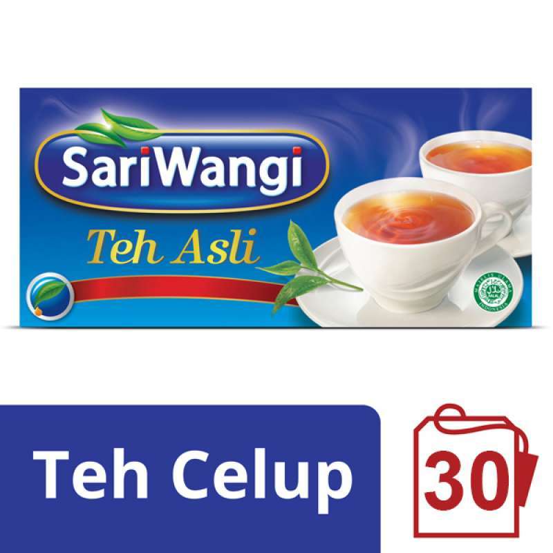 Jual SARIWANGI TEA BAG ASLI ISI 30 PCS - TEH di Seller Hypermart Food ...