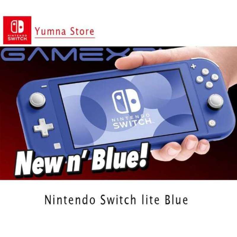 Promo Nintendo Switch Lite Blue Diskon 4% di Seller Yumna Store - Ancol ...
