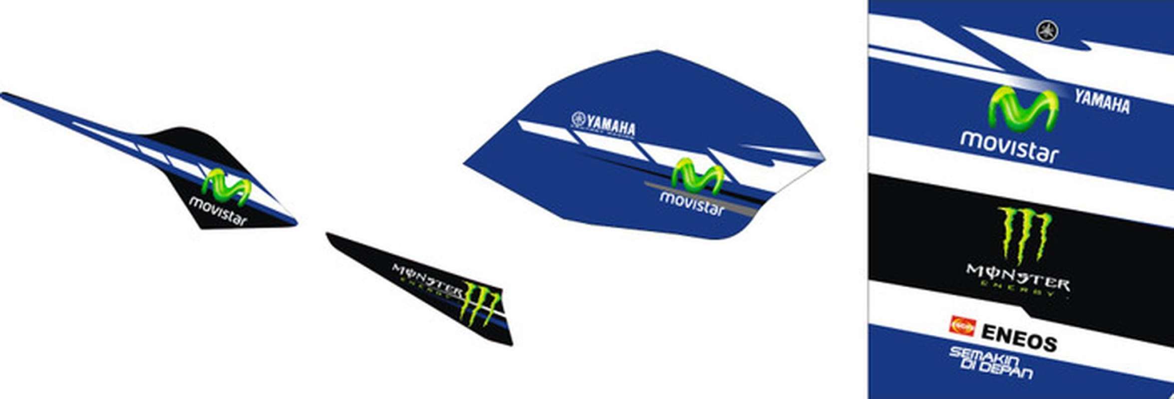 Jual Master Decal Modif Stiker Yamaha Byson Modif Movistar - Blue di ...