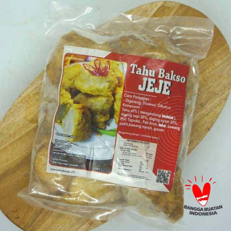 Jual Tahu Baso JEJE Khas Jogja 400 gr Isi 10 di Seller Sarisa Merapi ...