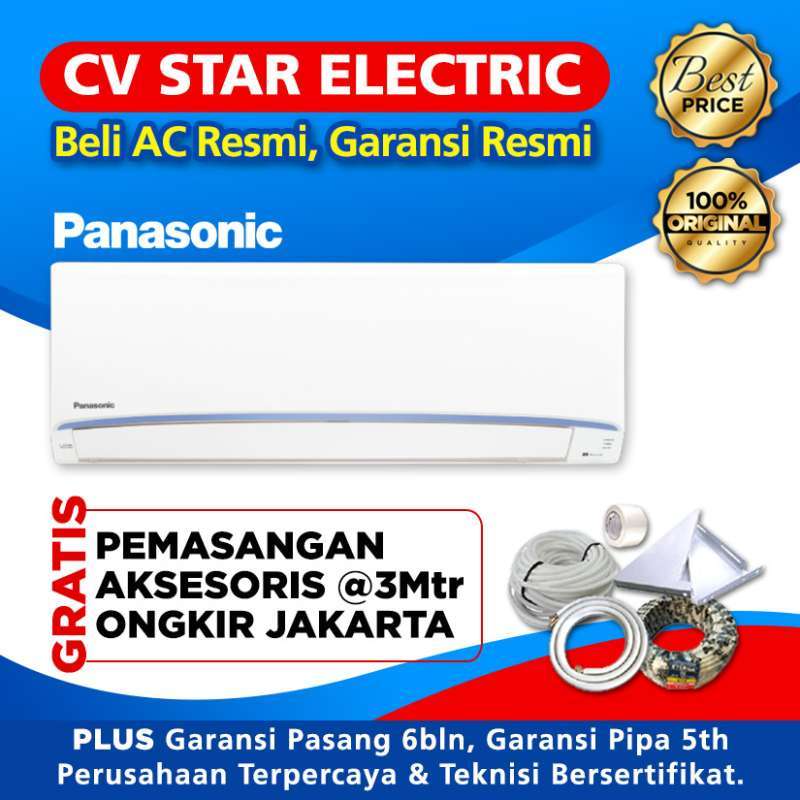 Jual PANASONIC AC ECO SMART 1PK CS/CU-LN9WKJ di Seller Star Electric ...
