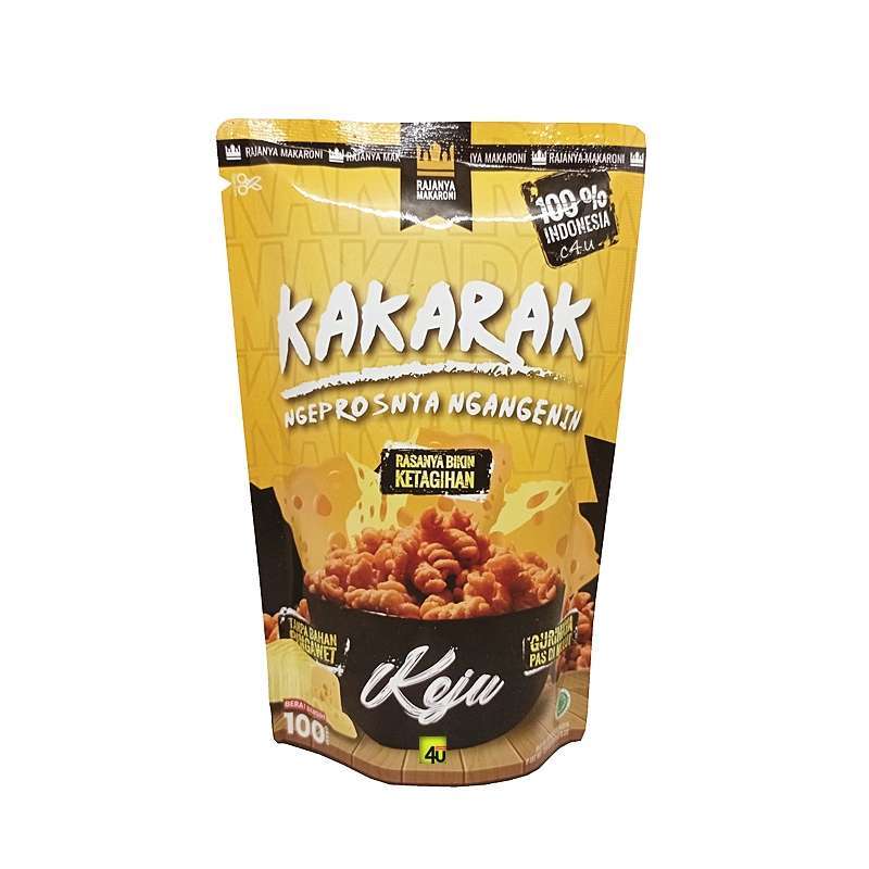 Jual KAKARAK - Snack Makaroni Rasa KEJU - 100g di Seller cemilan4u ...