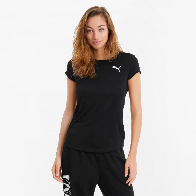 Jual PUMA Women Training Active Tee [586857 01] - Black M di Seller ...