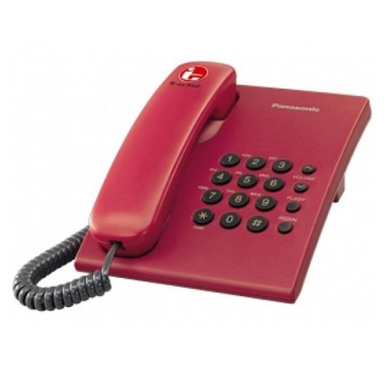 Jual Panasonic KX-TS505 Kabel Single Line Telepon - Red di Seller ...
