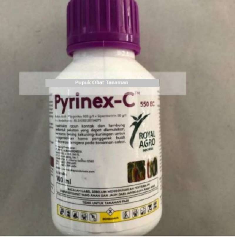 Jual Insektisida Pyrinex-C 550 EC dari ROYAL AGRO 100 ml di Seller ...