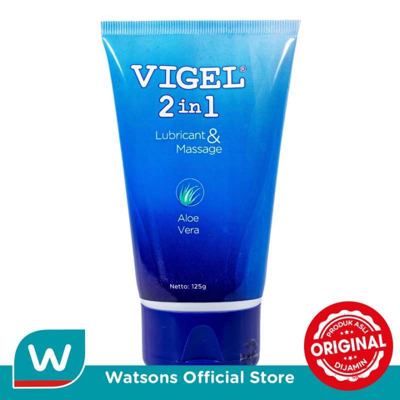 Jual Vigel 2 in 1 Lubricant & Massage [125 g] di Seller WATSONS ...